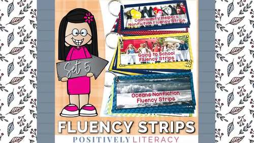 Fluency Strips | Reading Fluency Practice | Sentence Fluency Practice ...