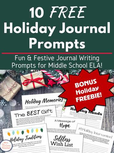 Holiday Activity Christmas Hanukkah Kwanzaa - Middle School | TPT