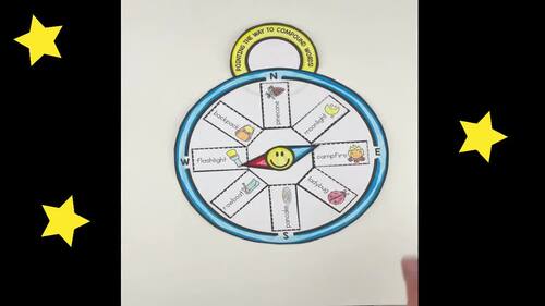 Camping crafts Contractions Compound Words Syllables ABC Order End of Year