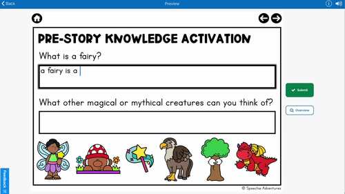 How to Catch a Garden Fairy Book Companion Boom Cards by Speechie ...