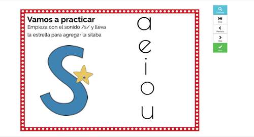 Fonema /s/- Spanish Articulation /s/- Boom Cards by Dos Languages Therapy