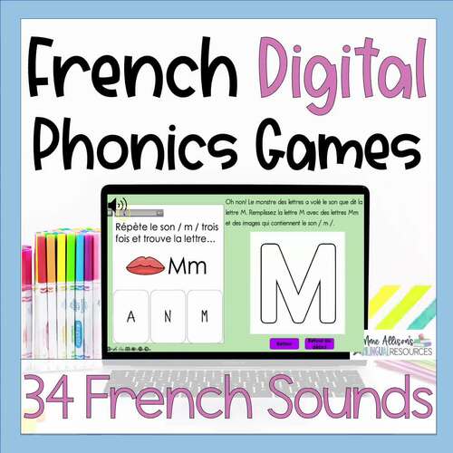 French Digital Sounds Games - ACTIVITÉS DE SONS LES VOYELLES ET LES ...