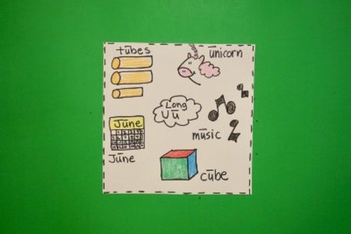 Let's Draw Vowels-Long U ! by Patty Fernandez Artist | TPT