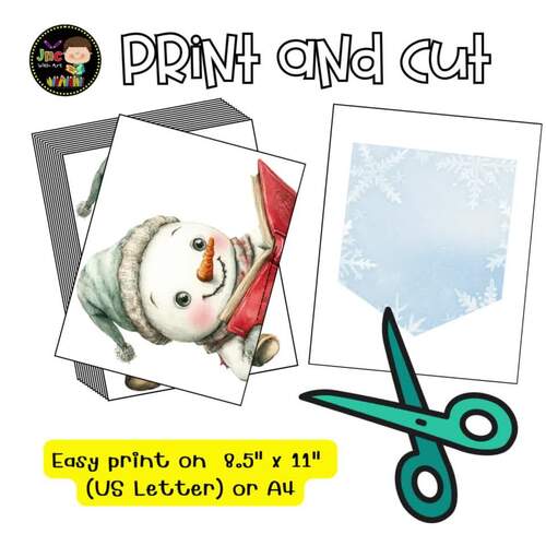 Christmas Reading Bulletin Board Kit Holiday Library Door Decor Editable