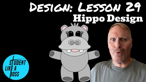 STEAM Hippo Design: Digital Art Google Drawings Lessons and Tech Sub Plans