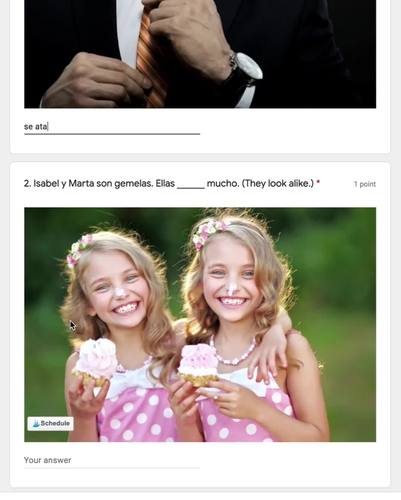 Spanish Reflexive Verbs Daily Routine Google Forms Activities or ...
