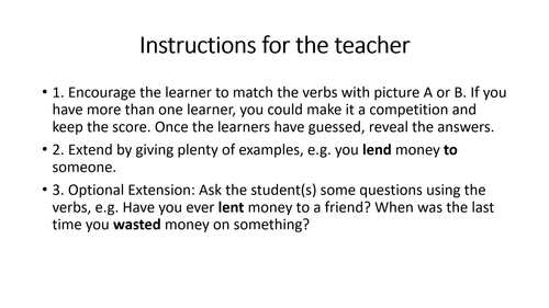 Confusing Verbs. Distance Learning by Robbie's Dynamic English Lessons