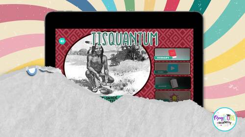 Tisquantum Digital Biography 2nd Grade History Video Lesson Timeline ...