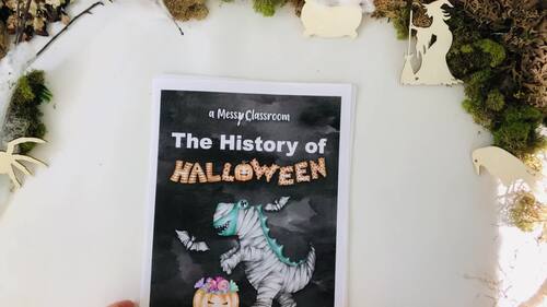 Halloween Nonfiction Text Feature RI.2.5 Task Card Scavenger Hunt 2nd ...