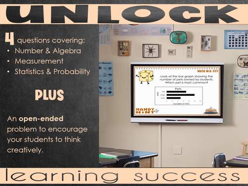 Interactive Grade 4 Math Skills Review PowerPoint – Interactive & Self ...