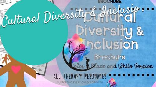 CULTURAL DIVERSITY & INCLUSION BROCHURE - School Counselor Counseling ...