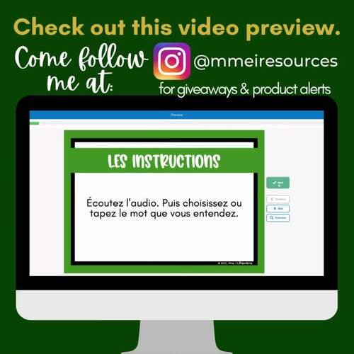 Les prépositions | French Boom Cards | Digital Activity | Listening ...