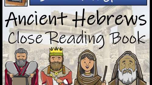 Ancient Hebrews Close Reading Comprehension Book | 3rd Grade & 4th Grade