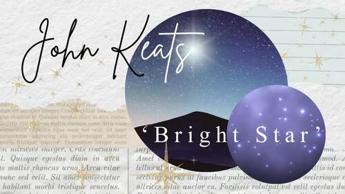 Literary analysis - 'Bright Star' - ATAR study guide - ATAR teaching notes