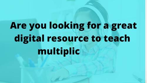 Digital Multiplication Game for Facts Fluency on Google Slides | Back ...