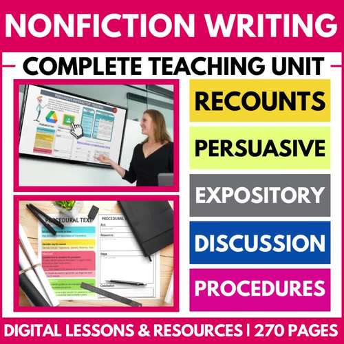 NONFICTION TEXT INTERACTIVE NOTEBOOK | DIGITAL RESOURCES | TOOLS ...