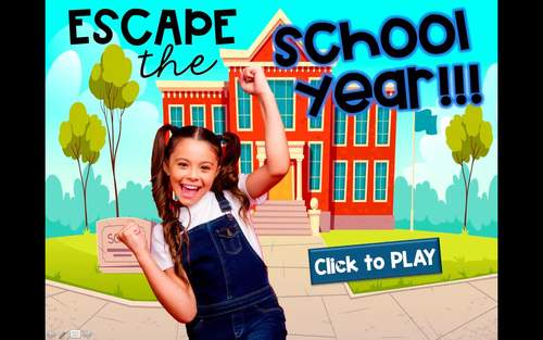 3rd Grade Math Digital Escape Rooms YEARLONG BUNDLE | TPT