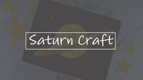 Easy Printable Planet Saturn Cut and Paste Craft Activity by Simple Mom ...