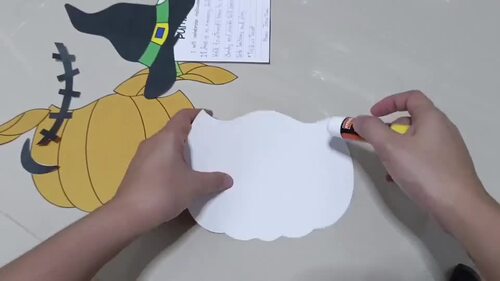 Halloween Pumpkin Craft| Halloween Activities Writing| Halloween ...