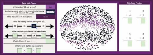 SCENES Spiral Math Review for 1st or 2nd grade - Digital Pixels ...