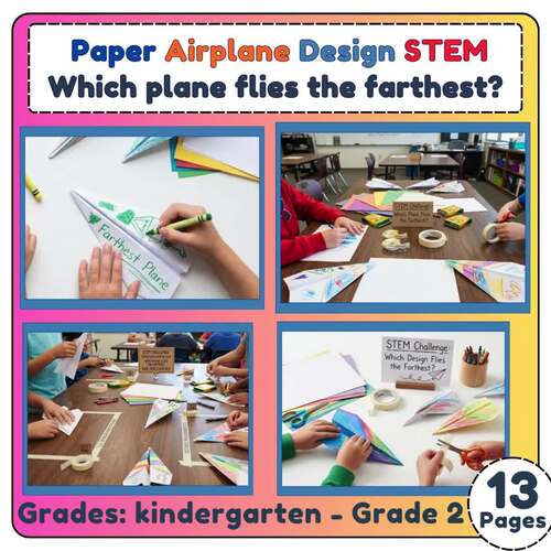 Paper Airplane Design STEM |Which Plane Flies the Farthest? For ...