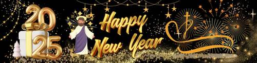 Christian-Themed Happy 2025 New Year Animated Banners | GOOGLE ...