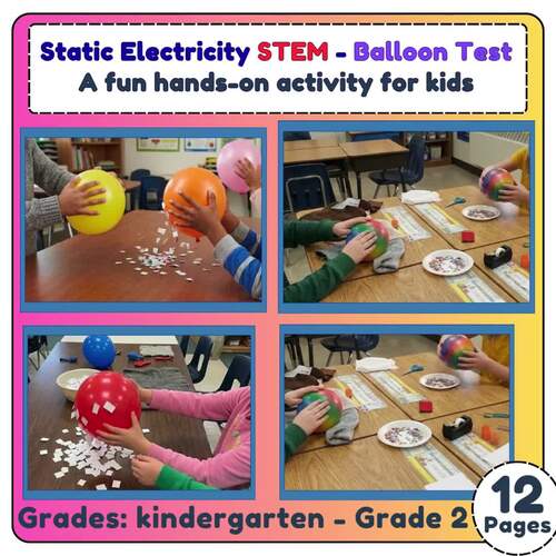 Static Electricity STEM – Balloon Test | A Hands-On Electricity Experiment