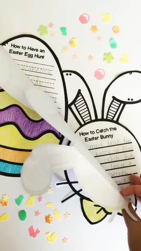 Easter How To Writing Prompts and Crafts by Terrific Teaching Tactics