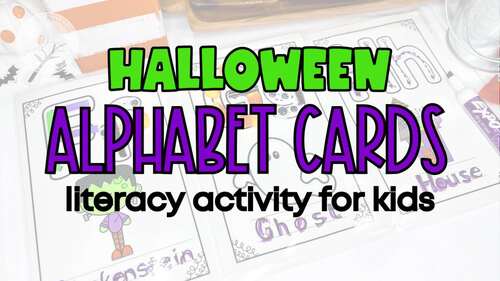 Halloween Letter Tracing, Halloween Letter Sounds, Preschool Literacy ...
