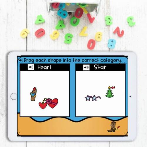 2D and 3D Shapes | Sorting Shapes | Math Geometry Boom Cards™ | TPT