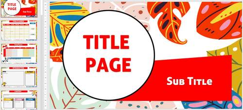 Teacher Lesson Project Pack 2 PowerPoint Template by DigiTechTeacher