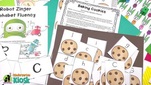 Alphabet Games For Fluency by Kindergarten Kiosk | TPT