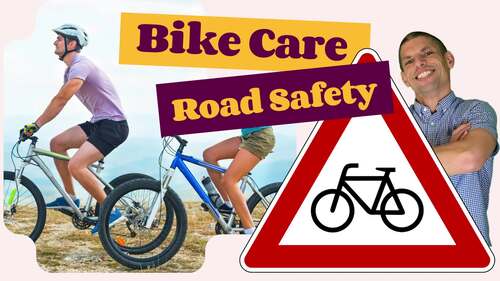 Cycling Safety and Bike Care Mini Unit Lesson Bundle: Helmet Fit - Road ...