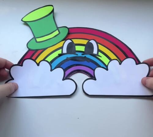 Rainbow Craft | March Craft | Leprechaun Craft | St. Patrick's Day Craft