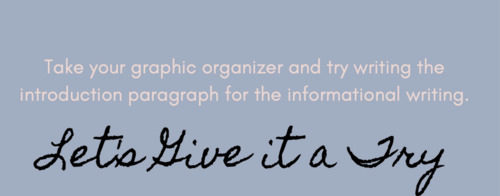 How to Write an Informational Piece | Step-by-Step Video Lesson for ...