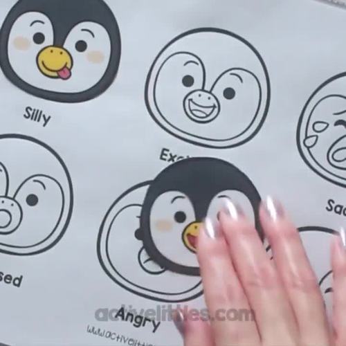 Winter Interactive Preschool Activity Binder/ Busy Book - January