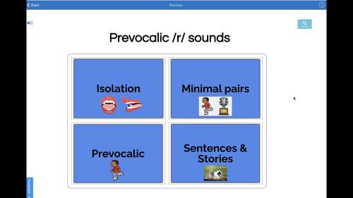 Prevocalic R Sounds (BOOM CARDS) by Super Power Speech | TpT