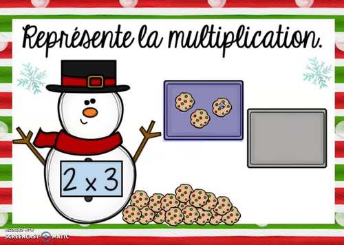 Sens de la multiplication 3e année Boom Cards distance learning | TPT