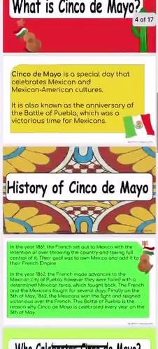All About Cinco de Mayo- Power Point Lesson Presentation | TpT