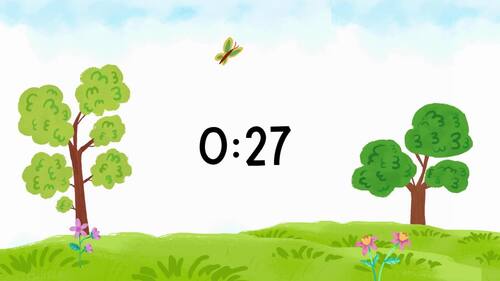 30 Second Classroom Management Visual Timer BACK TO SCHOOL Time Management