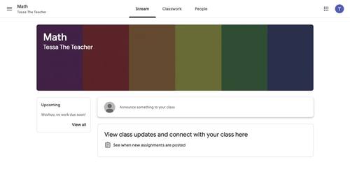 ANIMATED Google Classroom Header (Banner) | RAINBOW STRIPES | TpT