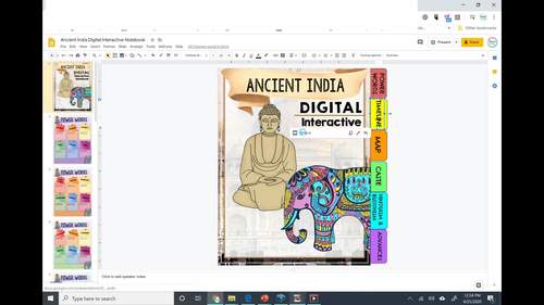 Digital Interactive Notebook | Ancient India Google Classroom by ...