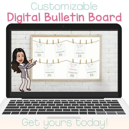 Digital Bulletin Board | Perfect for Distance Learning | Show off ...