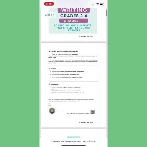 Realistic Fiction Writing Packet with Picture Prompts & Sentence Frames