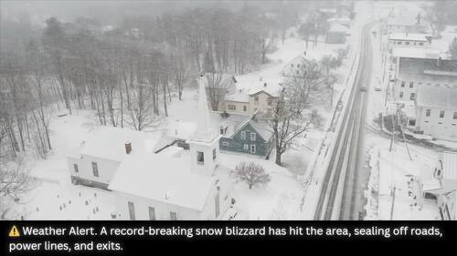 Winter Escape Room Escape the Snow Blizzard New Years Activities 2026