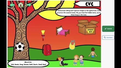 Apraxia Hide and Seek GAME - Halloween | Speech Therapy | TPT