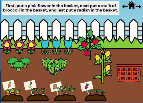 Following Temporal Directions Garden Style BOOM Cards™ Bundle | TPT