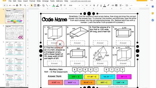 7th Grade Math Digital Activity Bundle by Lauren Fulton | TPT
