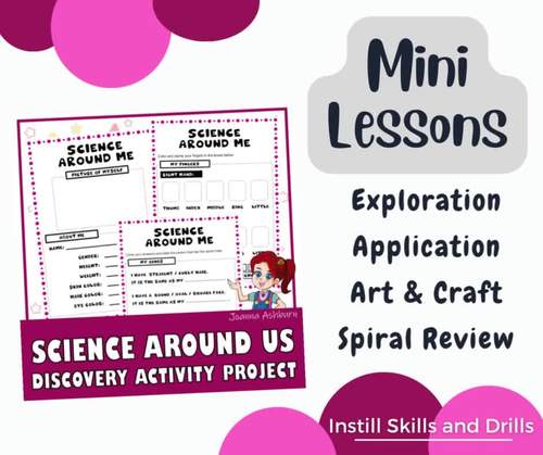 Back to School Science Class | All About Me and Family Traits Activities