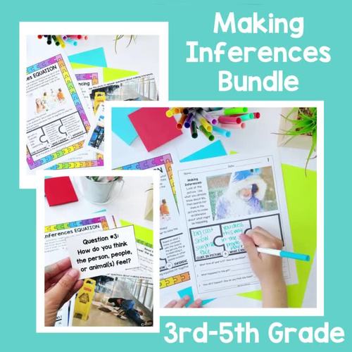 Making Inferences Digital Distance Learning Activities BUNDLE | TpT